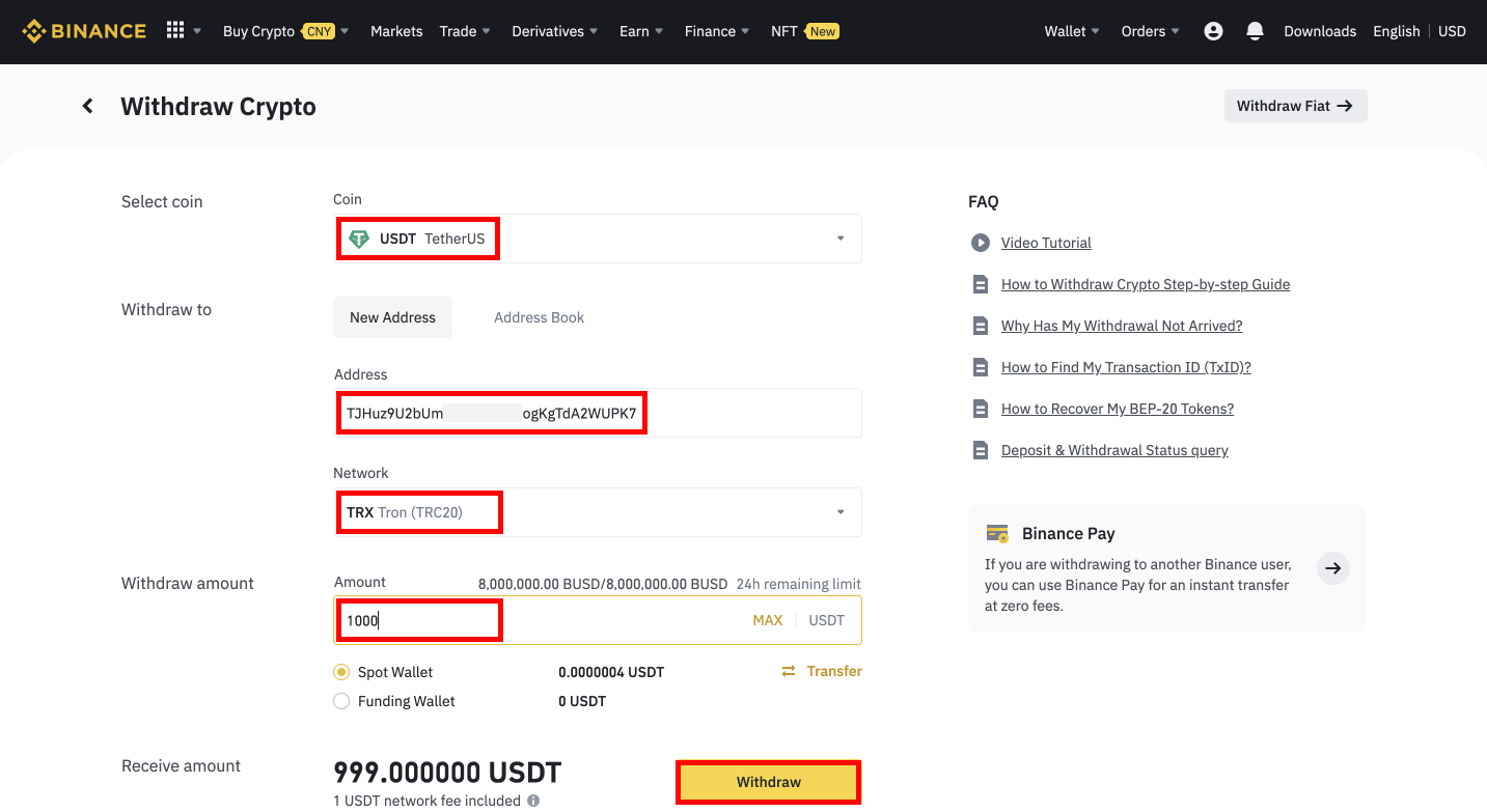 How do I transfer my cryptocurrency to Pionex? - Pionex Trading Bot