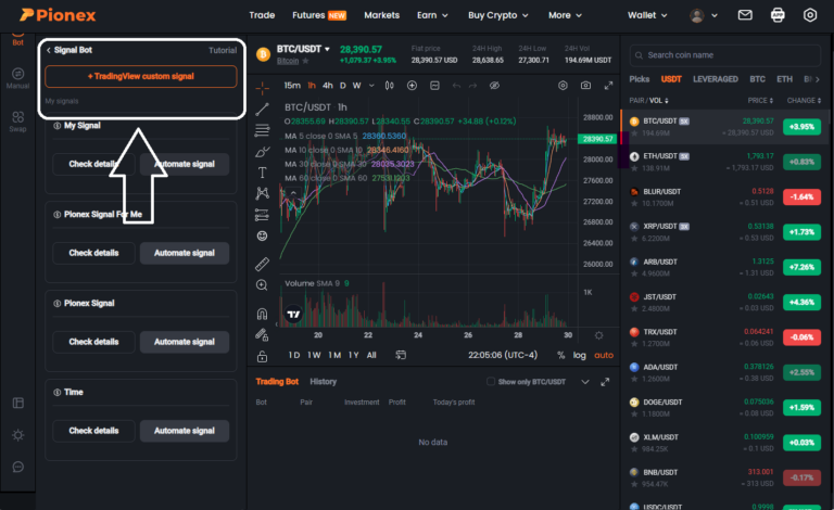 Pionex GPT——不用学程式 AI帮你写策略 - Pionex Trading Bot