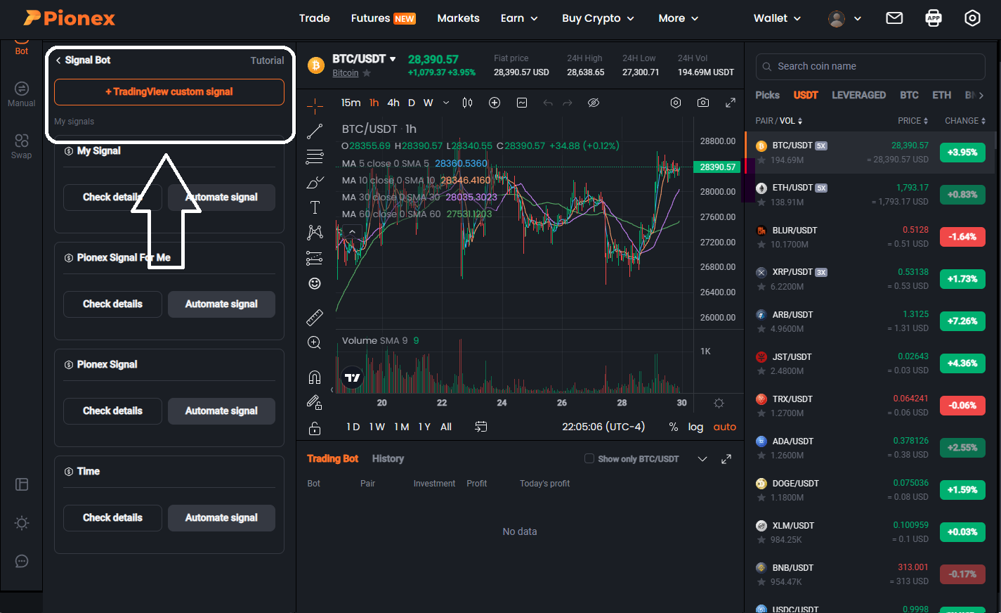 Pionex GPT——不用学程式 AI帮你写策略 - Pionex Trading Bot