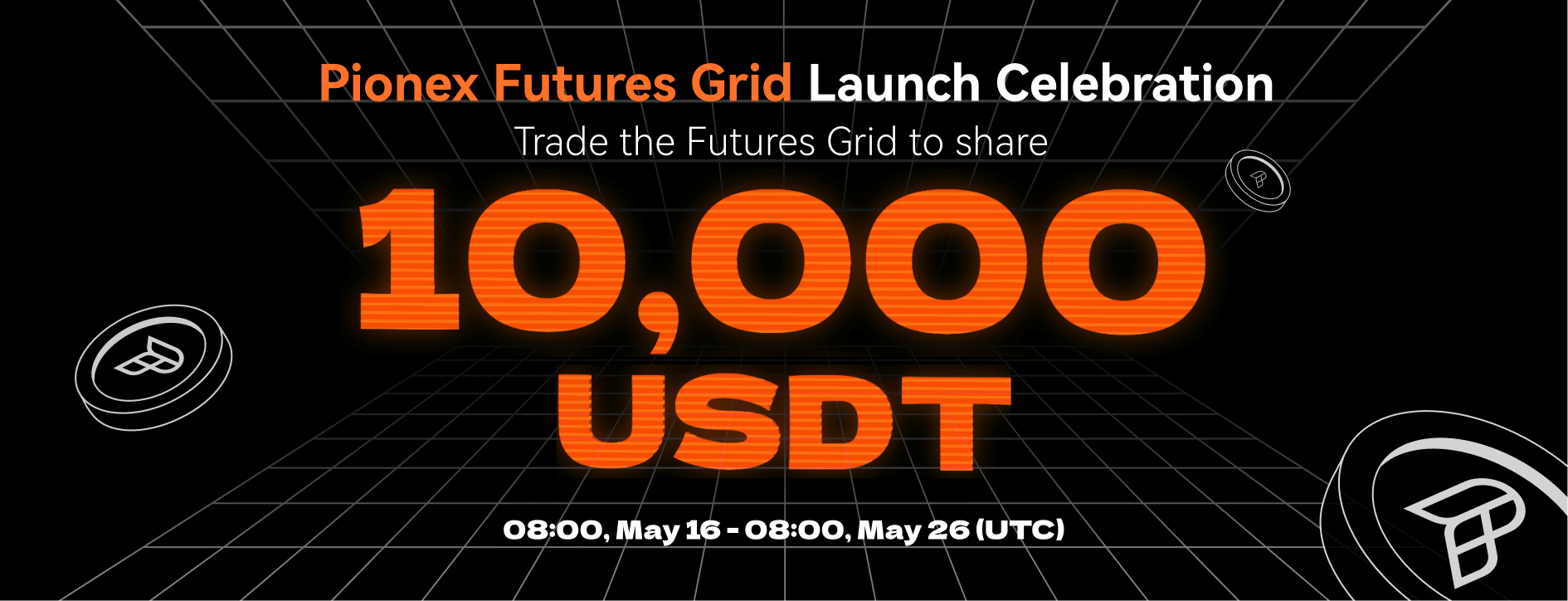 Pionex Futures Grid Trading Celebration – Join Now and Share 10,000 ...